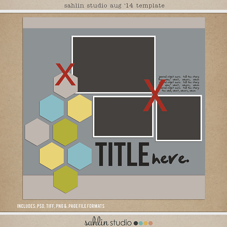 Sahlin Studio Digital Scrapbooking DesignsFREE Digital Scrapbooking 