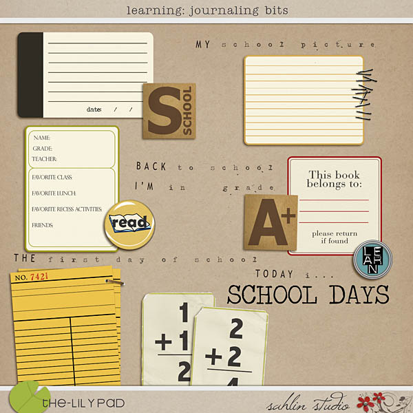 Sahlin Studio | Digital Scrapbooking DesignsMay Featured Kit | Field ...