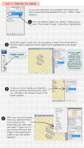 Sahlin Studio | Digital Scrapbooking DesignsTutorial | Shadowing Acrylic Elements - Sahlin ...