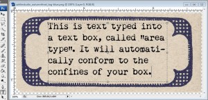 Sahlin Studio | Digital Scrapbooking DesignsType Tools: Point vs. Area ...