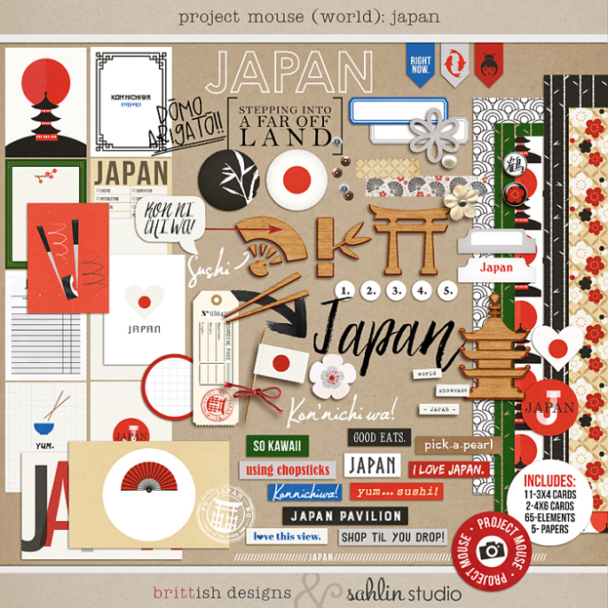 Sahlin Studio | Digital Scrapbooking DesignsProject Mouse (World ...