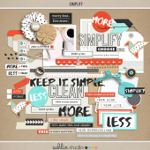 Sahlin Studio | Digital Scrapbooking DesignsSimplify - Kit and Journal Cards - Sahlin Studio ...