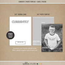 Sahlin Studio | Digital Scrapbooking DesignsCurrently (Template + Card ...